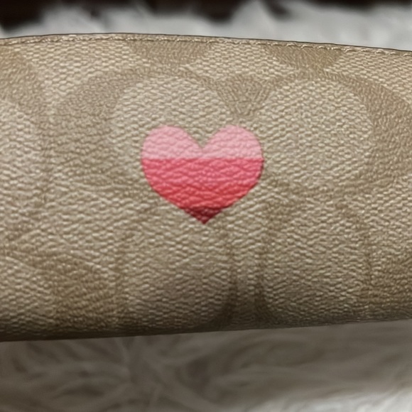 Coach | Bags | Nwt Coach Make Uppencil Case With Hearts | Poshmark
